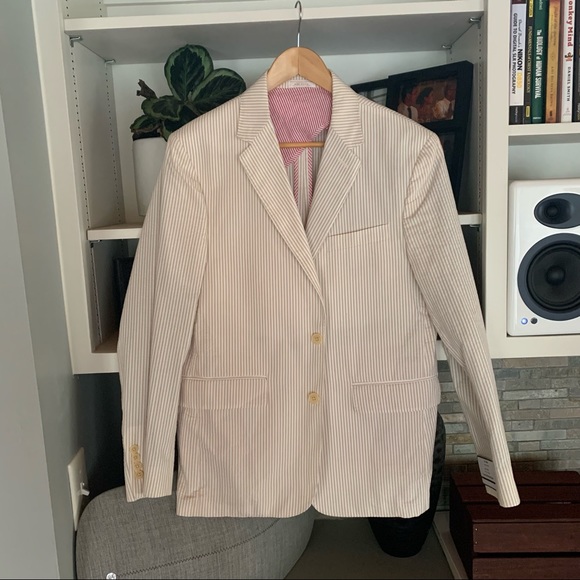 Haspel | Suits & Blazers | Haspel Seersucker Sport Coat 4 R | Poshmark